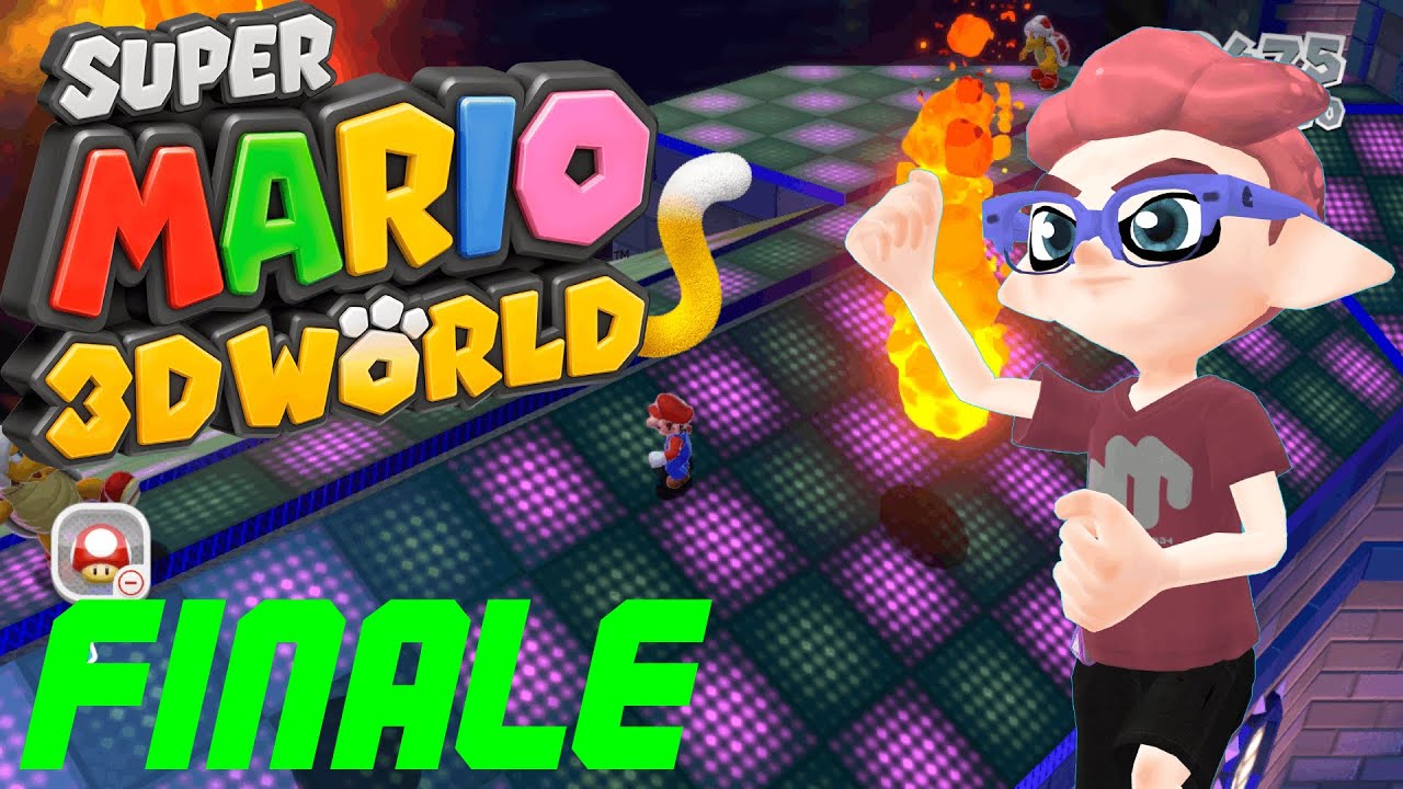 FINAL SHOWDOWN WITH MEOWSER! Super Mario 3D World Let's Play - Final ...