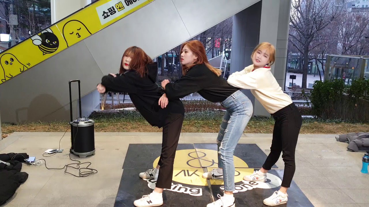 2020 01 04 홍대 Ak버스킹존 3번 댄스팀 에이블 공연 프로듀스48 루머 Youtube