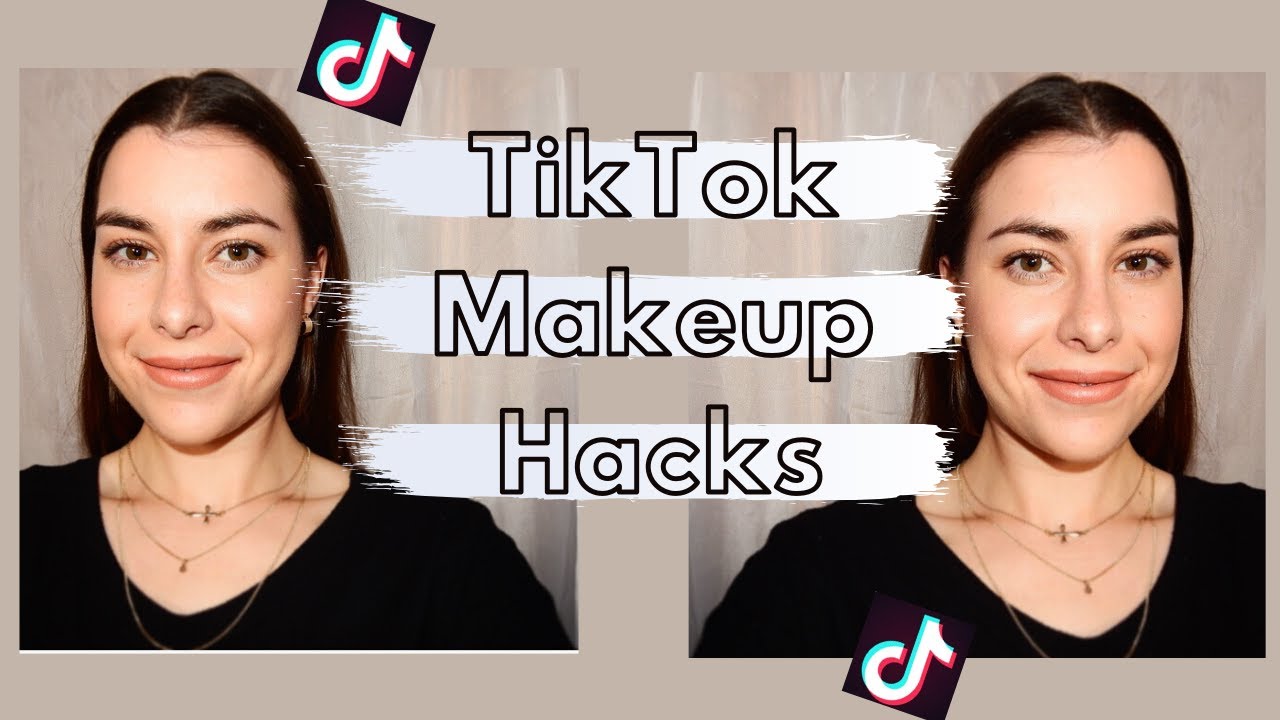 TRYING TIKTOK MAKEUP TRENDS 2020 // Setting Powder, fuller lips ...