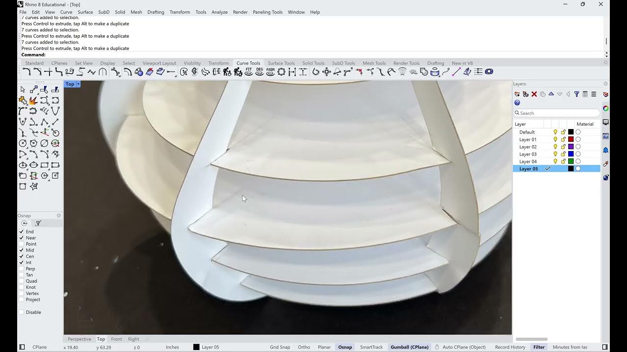 Laser Cutting - 3D structures from 2D geometry - YouTube