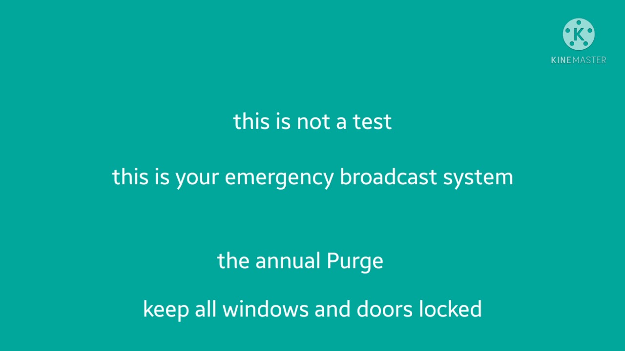 The Purge announcement - YouTube