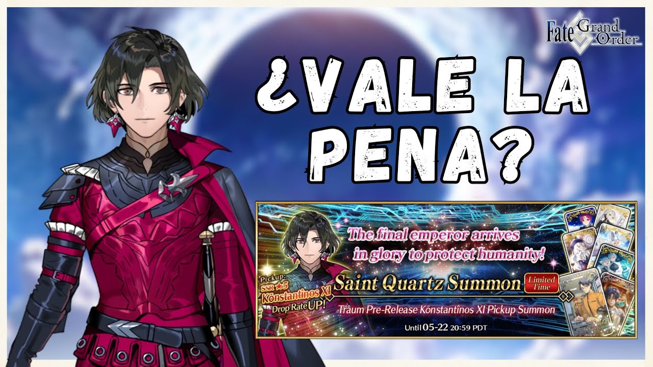 FGO | ¿Vale la pena?#57 ¡CONSTANTINO LLEGA AL JUEGO! - YouTube