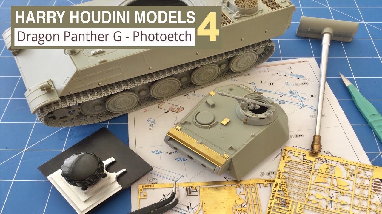 Dragon Panther G Part 4 Photo Etch - YouTube