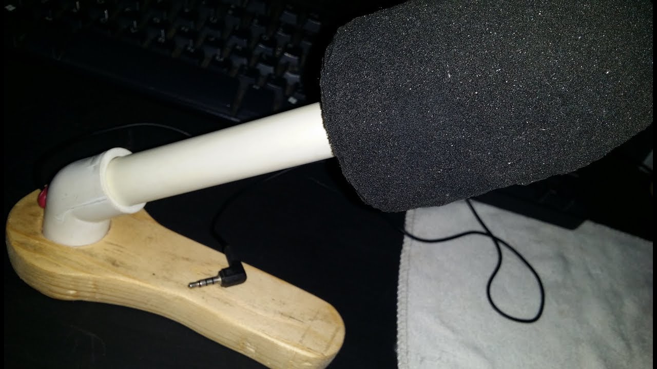 Como hacer micrófono profesional casero -DIY- - YouTube