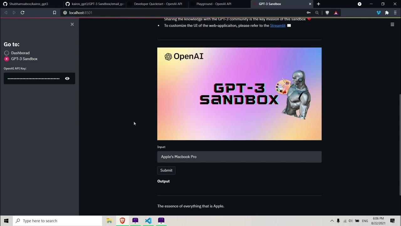 How to Use GPT-3 Sandbox | Customize Sandbox For Your Use Case - YouTube