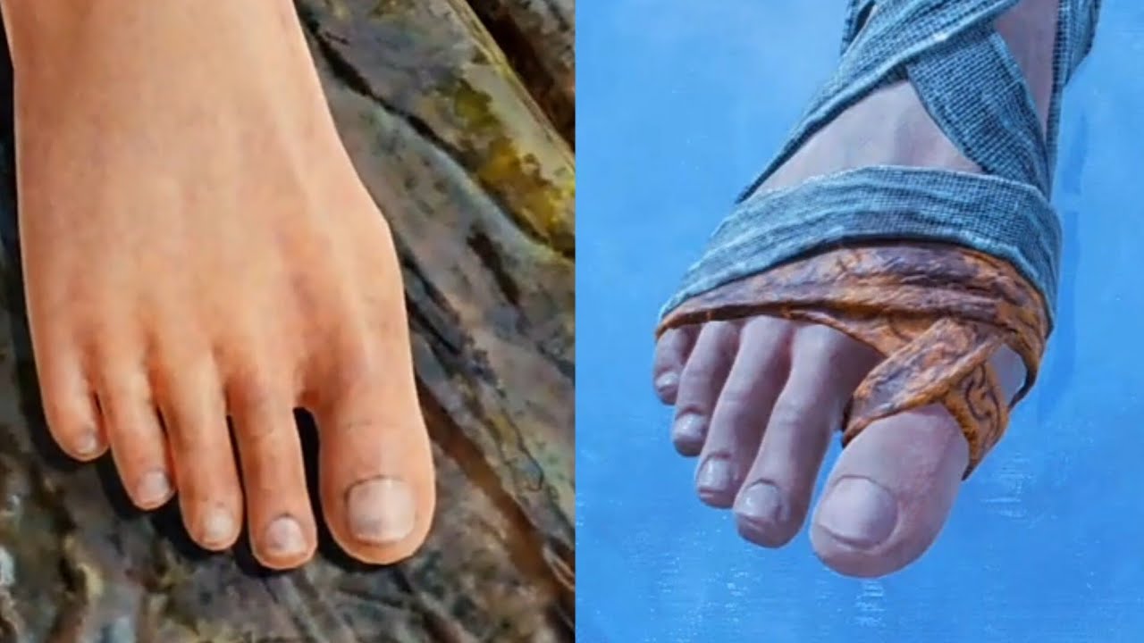 Gow 2018 vs Gow Ragnarok - Freya feet comparison - YouTube