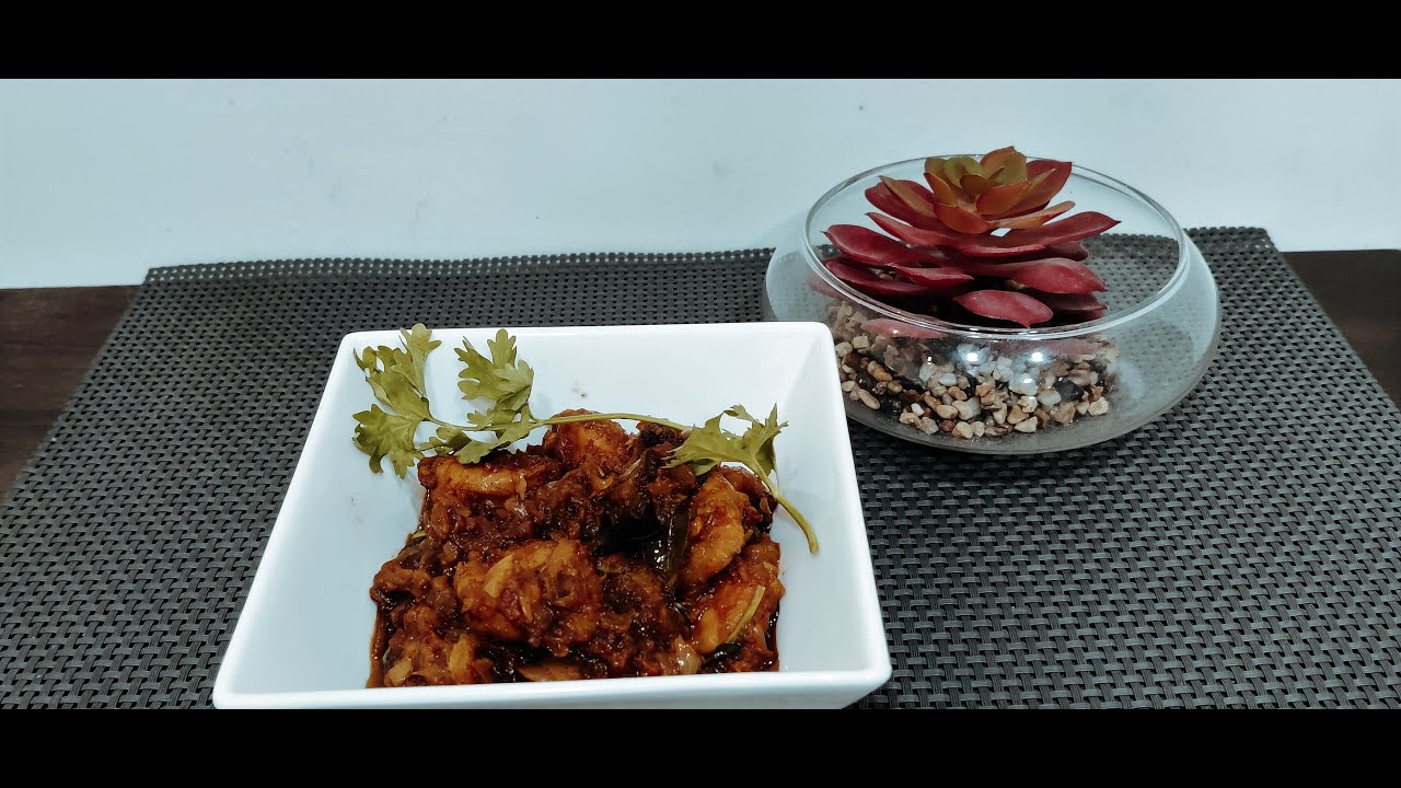 Chemmeen Gravy | Chemmeen Gravy Recipe in malayalam | Chemmeen Roast ...