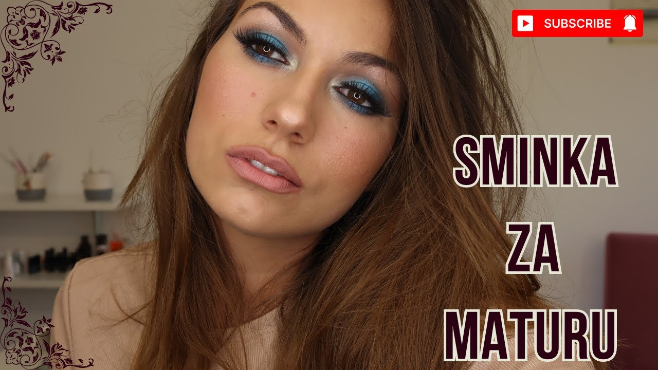 sminka za veliku ili malu maturu - YouTube