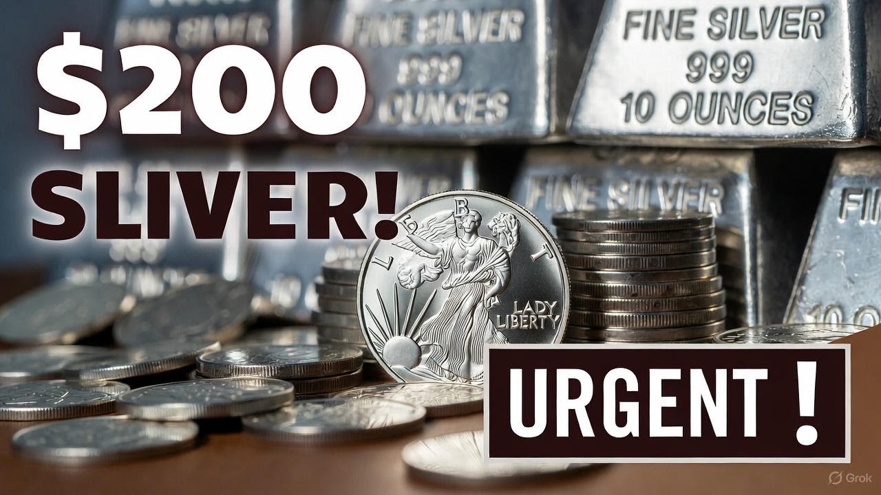 Are you prepared to receive $200 in silver prices - YouTube