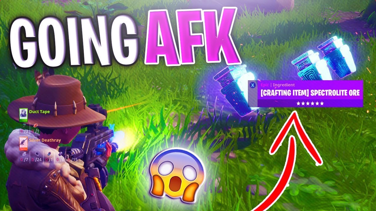 Going AFK Whilst Trading SCAMMERS Spectrolite Ore (RARE ITEM ...