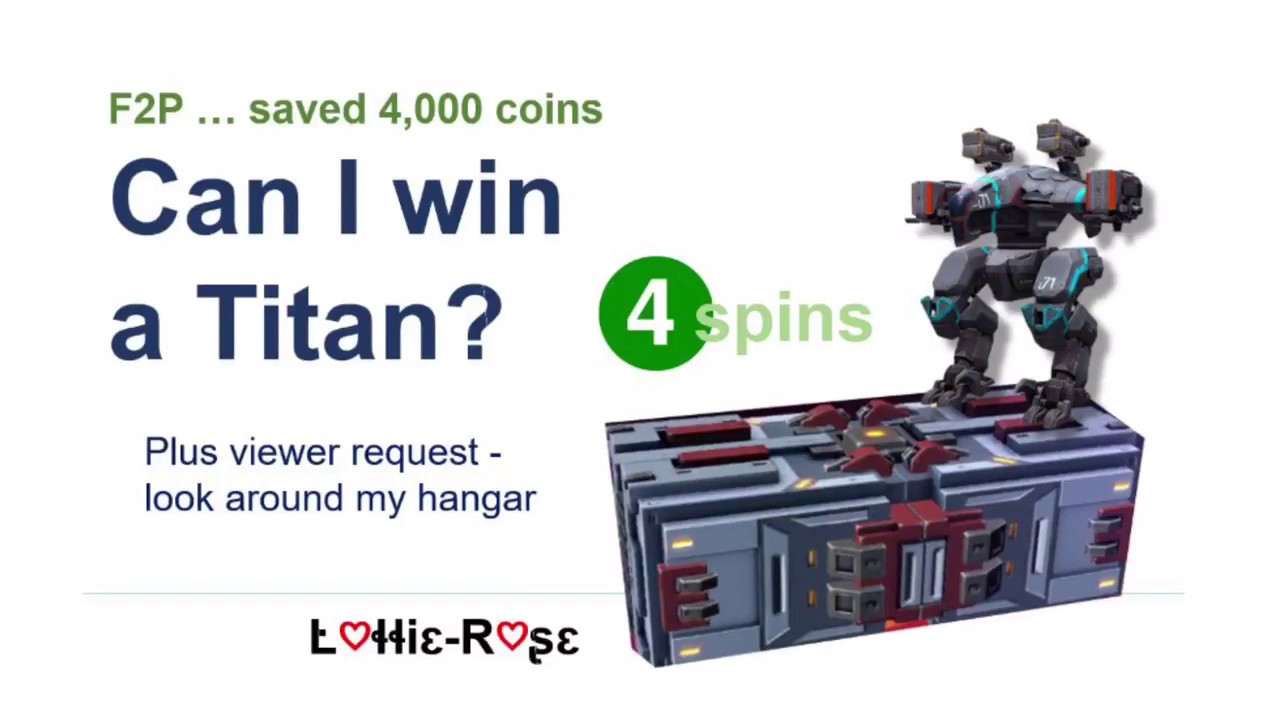 Opening Titan chests | War Robots | WR | F2P - YouTube