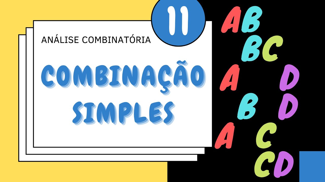 Combinação simples - YouTube