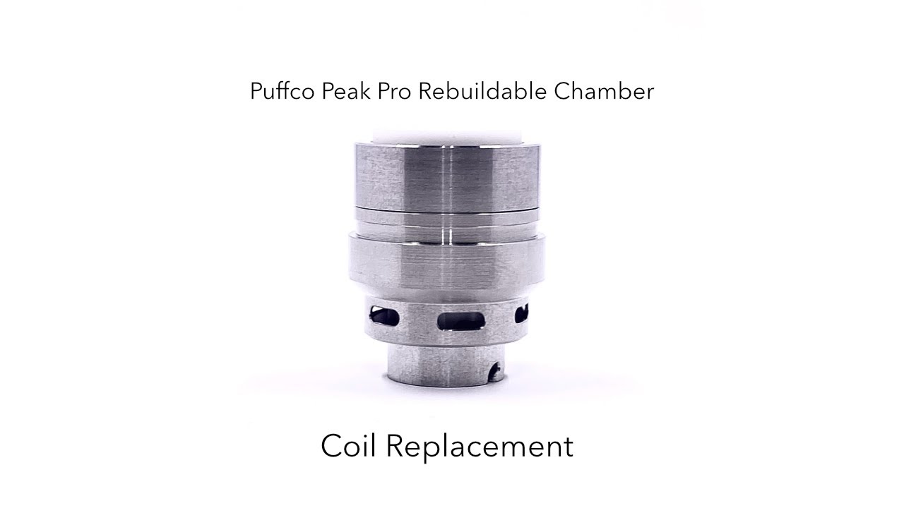 3GRAMS Puffco Peak Pro Rebuildable ICA Chamber Coil Replacement - YouTube