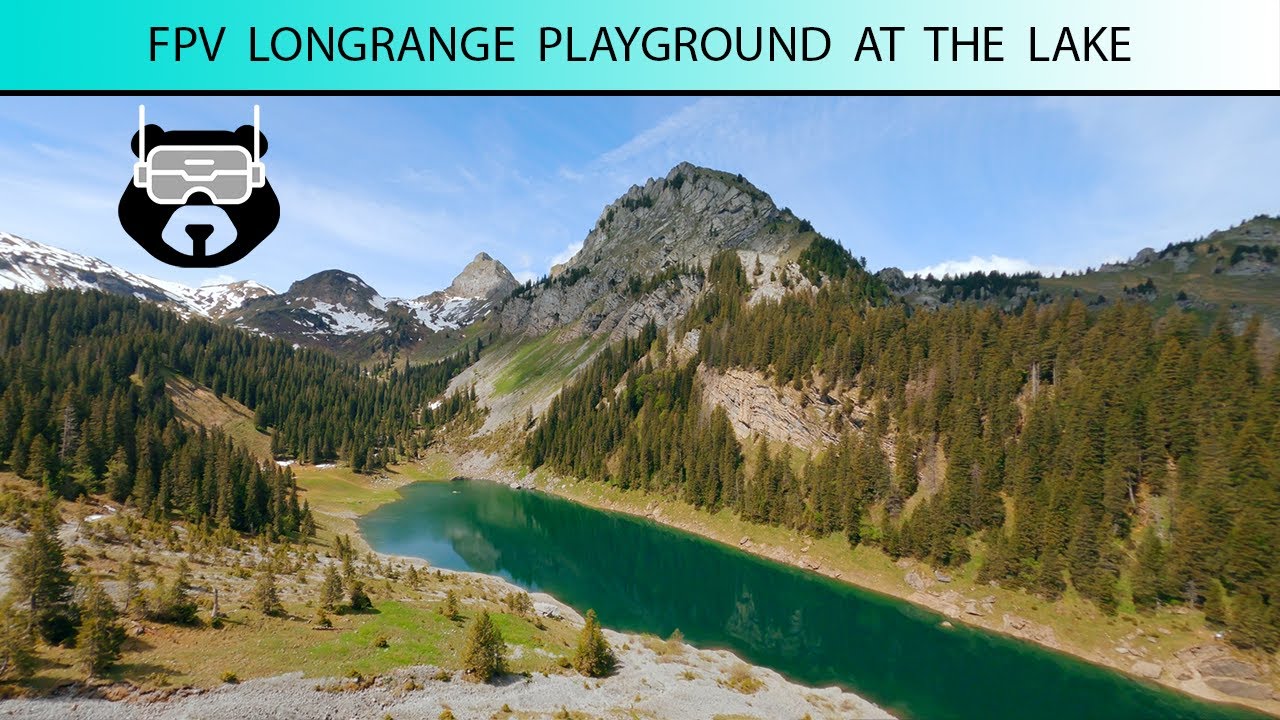 FPV Mountain Surfing - Having Fun Around Spaneggsee - YouTube