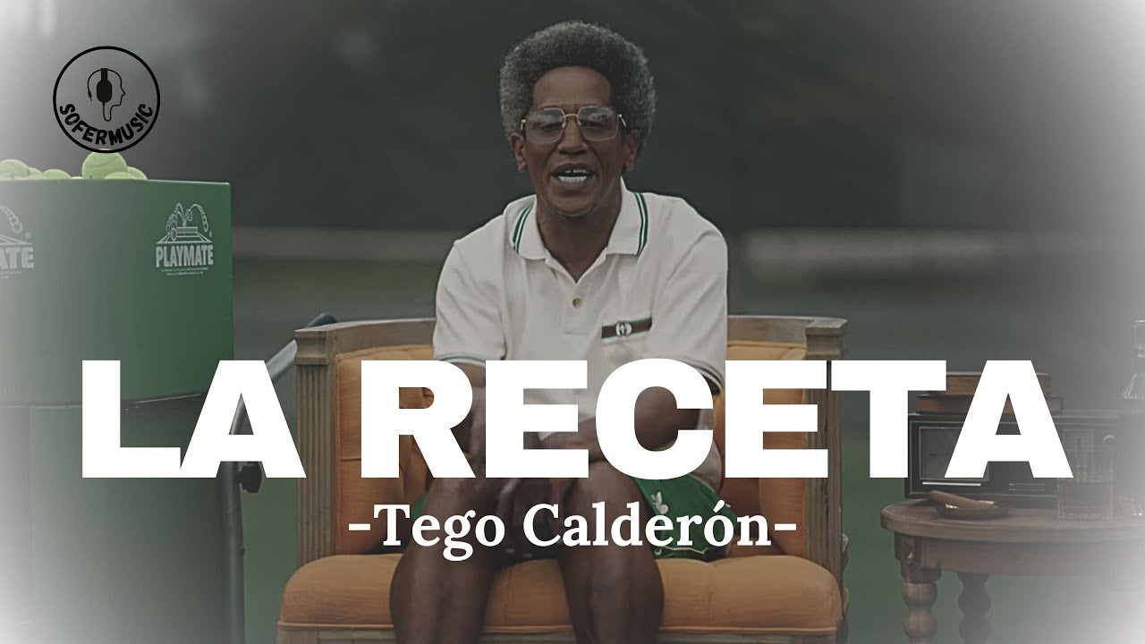 Tego Calderón - La Receta (LETRA) - YouTube