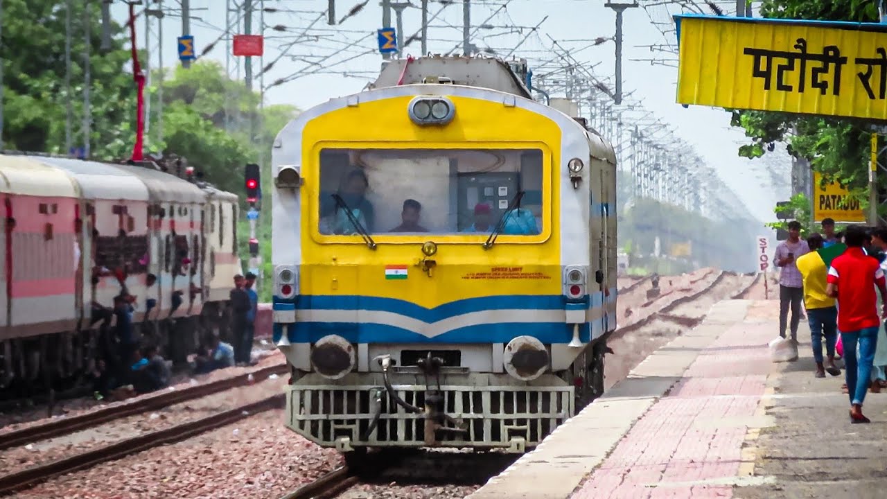 OHE TOWER WAGON ON MPS | Indian Railways - YouTube