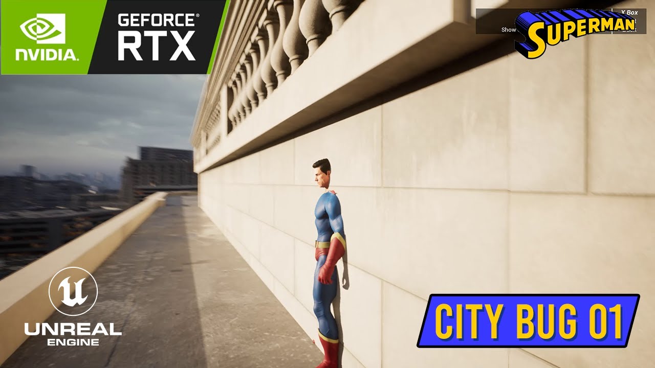 Superman Open-World Game | 07 - City Bug 1 | Ultra Realistic - YouTube