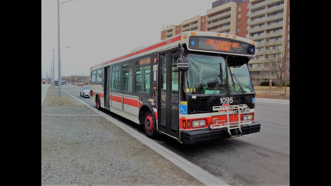 TTC ~ 2006 Orion 07.501 HEV # 1095 ~ Bus Ride On The Line 1 Shuttle Bus ...
