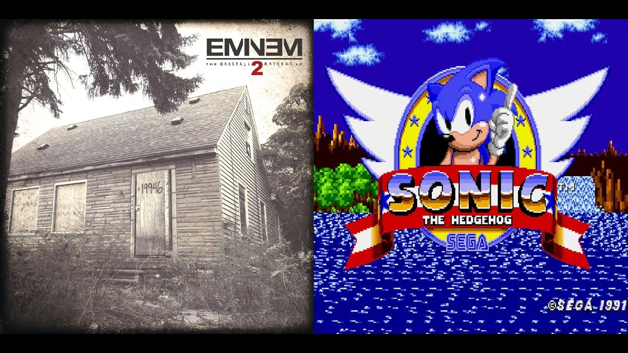 Eminem vs. Sonic the Hedgehog - Rap Hill Zone (Mashup) - YouTube