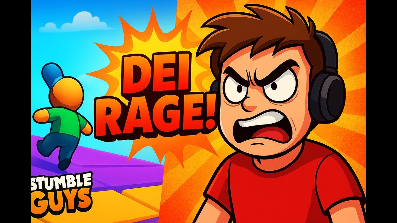 Dei MUITO RAGE 😡🤣 🔥STUMBLE GUYS🔥 - YouTube