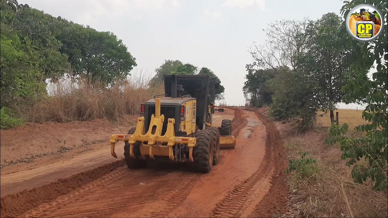 GD655 KOMAT'SU, PATROLAMENTO DE ESTRADA/Motoniveladora/Patrol/Patrola/Road Grader/Niveleuse ...