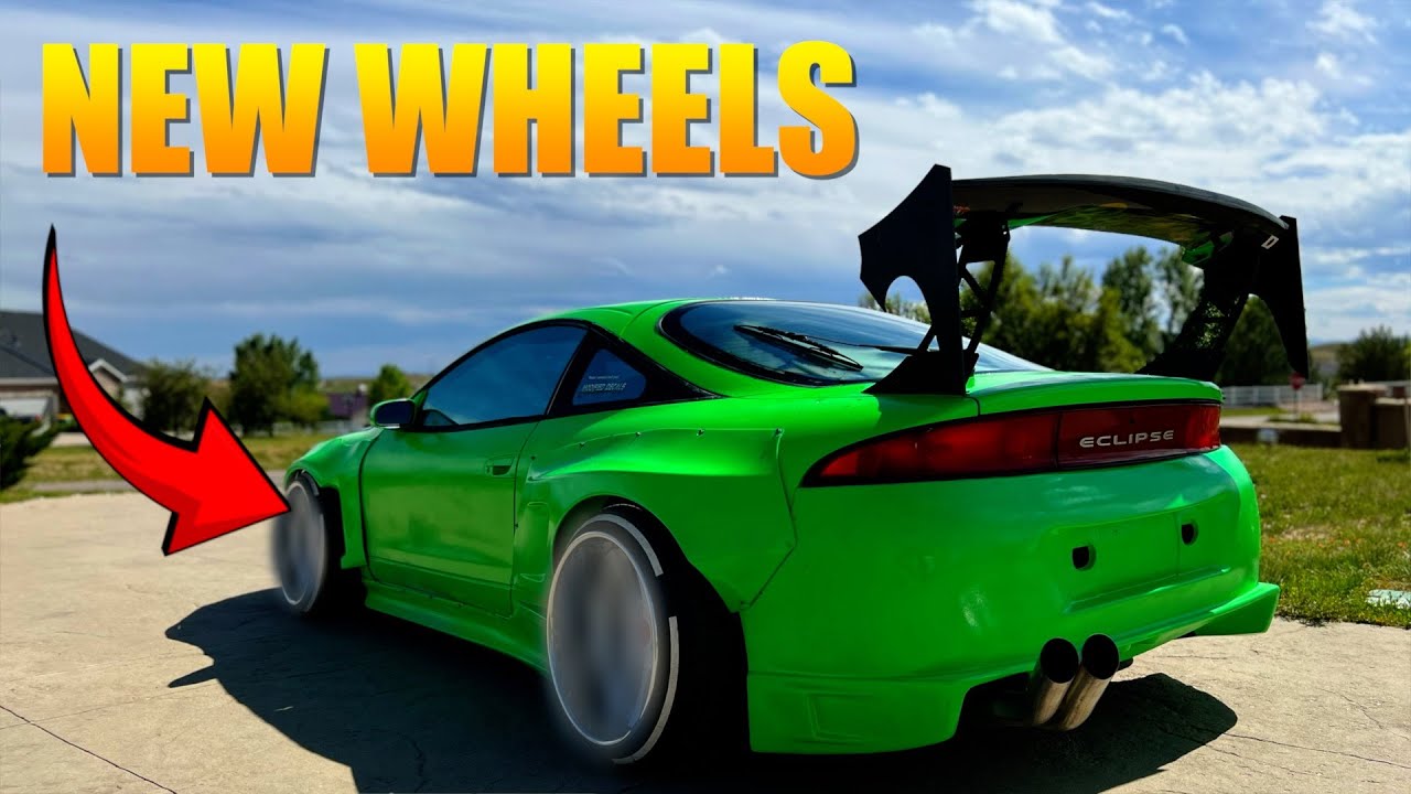New Wheels for the Widebody Eclipse! - YouTube