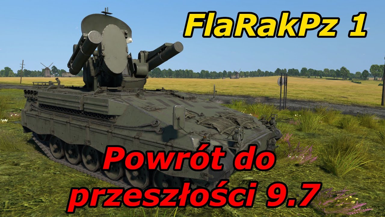 Powrót do 9.7 | FlaRakPz 1 Roland 2 Marder 1 | War Thunder gameplay PL ...