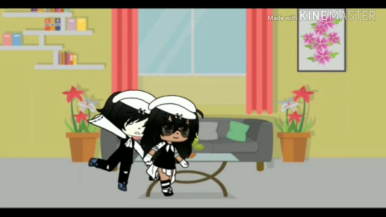 Miga a gente briga mais se ama{gacha life} - YouTube