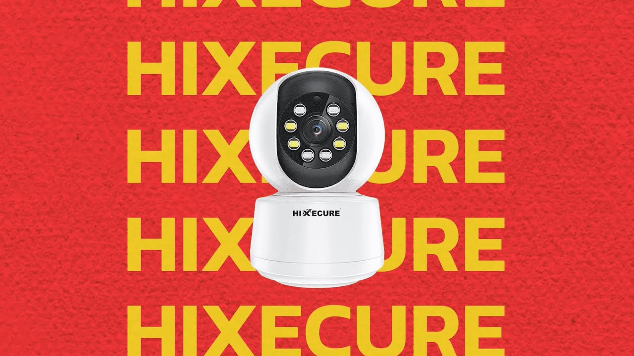 HiXecure 2MP Indoor PT Camera/ Smart Home Security with Pan & Tilt ...