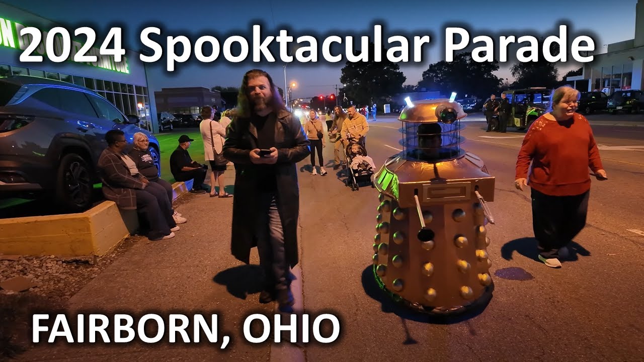 The 2024 Spooktacular Parade in Fairborn, Ohio - YouTube