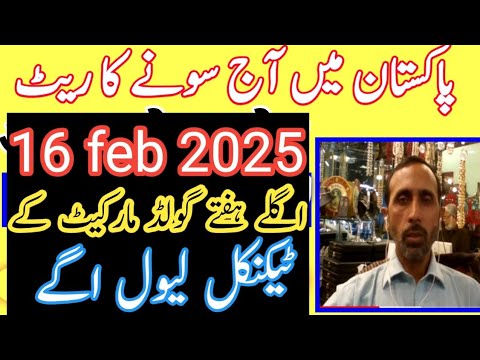 Next Week Gold Analysis 16 February 2025 .today gold rate in pakistan ...