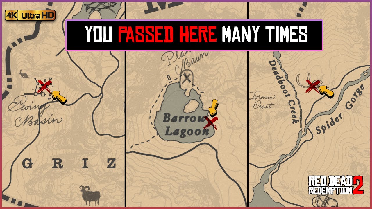 Hidden Secrets Some Players Missed IN RDR2 - YouTube