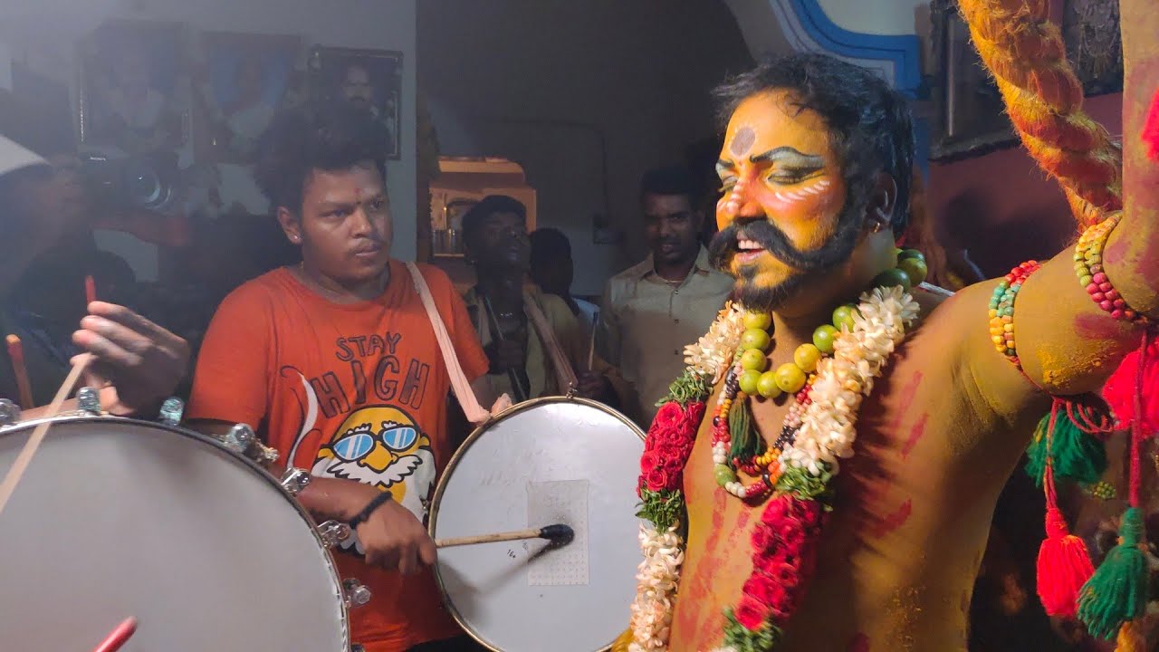 Potharaju Dance || Bollarum Rinku || Potharaju Dance On PalaramBandi ...