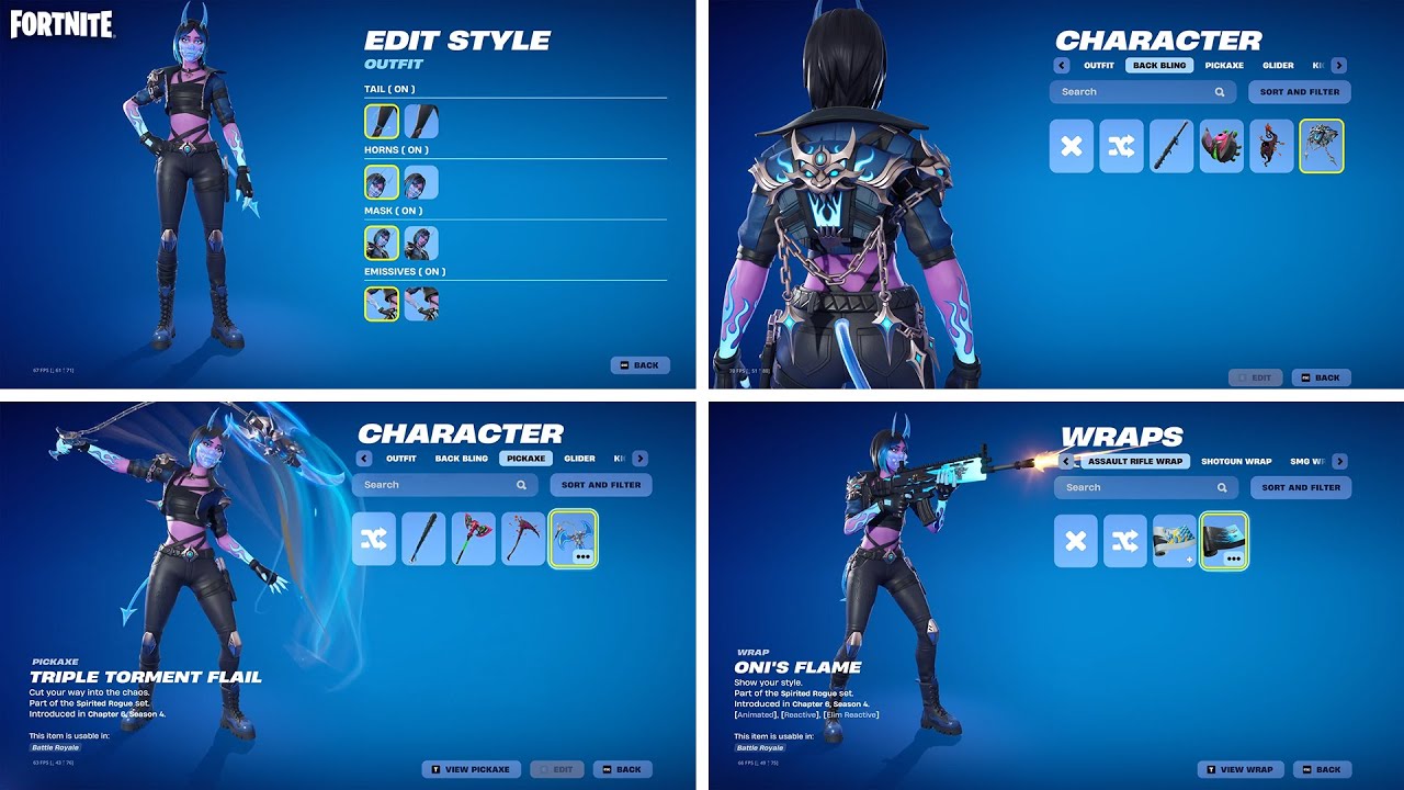 *NEW* Fortnite Demon Skin: Midnight Thorn - YouTube