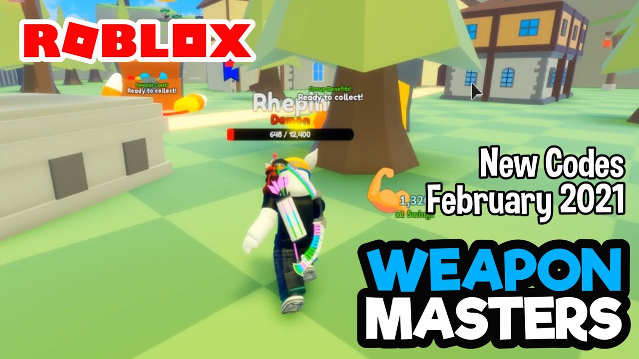Roblox Weapon Masters New Codes February 2021 - YouTube