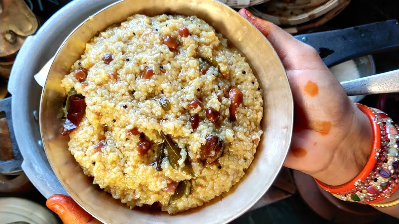 Puli pongal in cooker | புளி பொங்கல் #foodzeee - YouTube