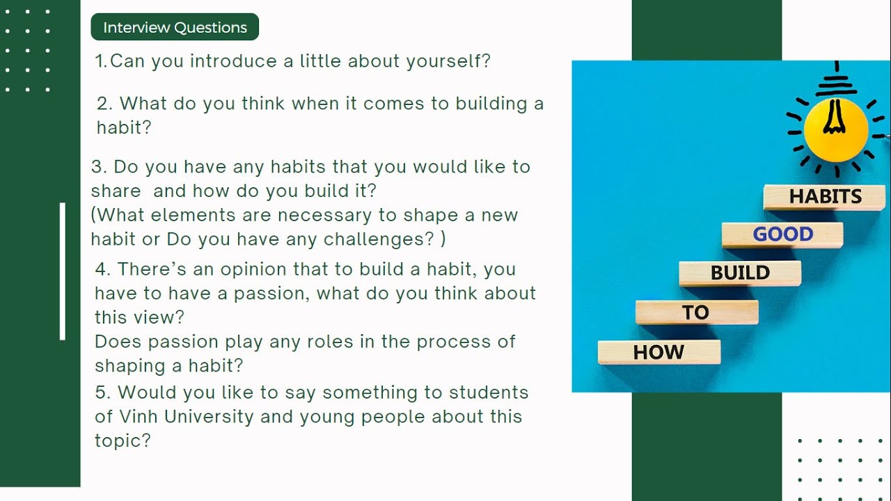 63ATN - GR3 - LIFE PROJECT - HOW TO BUILD A NEW HABIT - INTERVIEW MS KHANH TUNG - YouTube