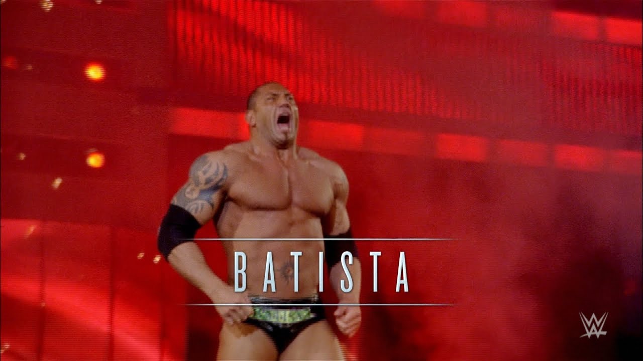 Batista returns to Wrestlemania to end the in ring career of HHH Live ...