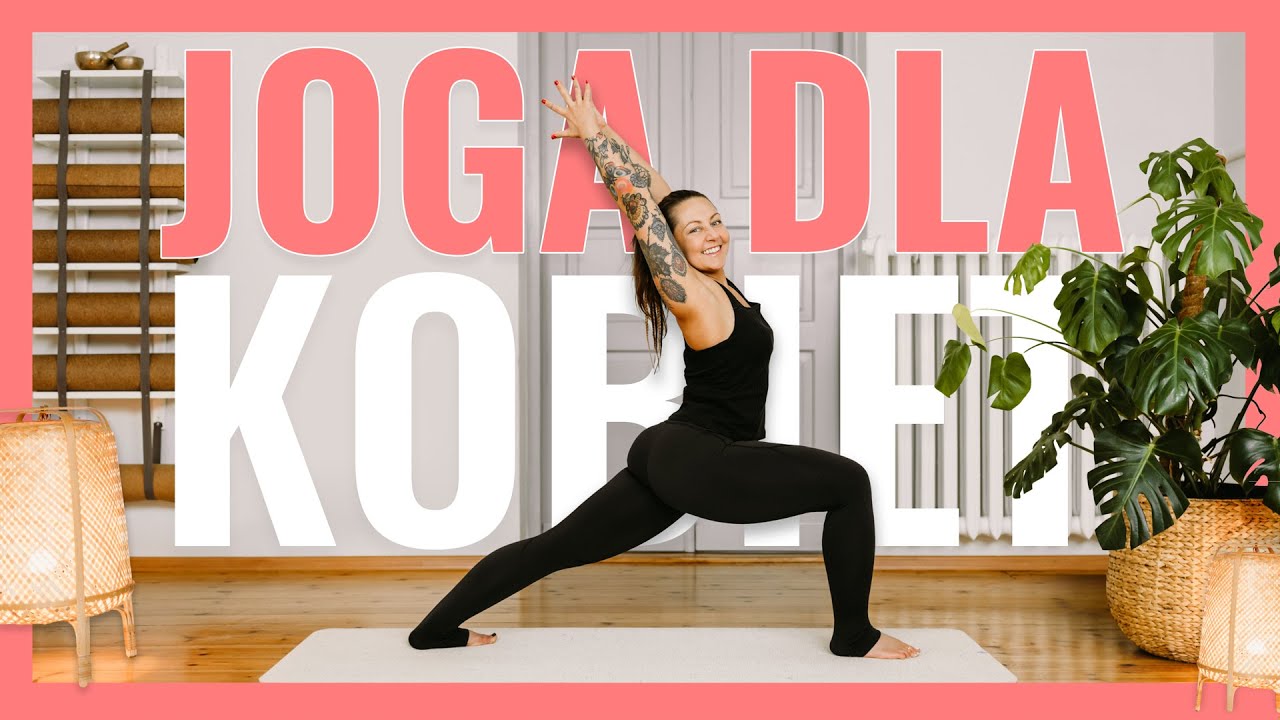 JOGA na menstruację | POZIOM ★★☆☆ | 55 min | - YouTube