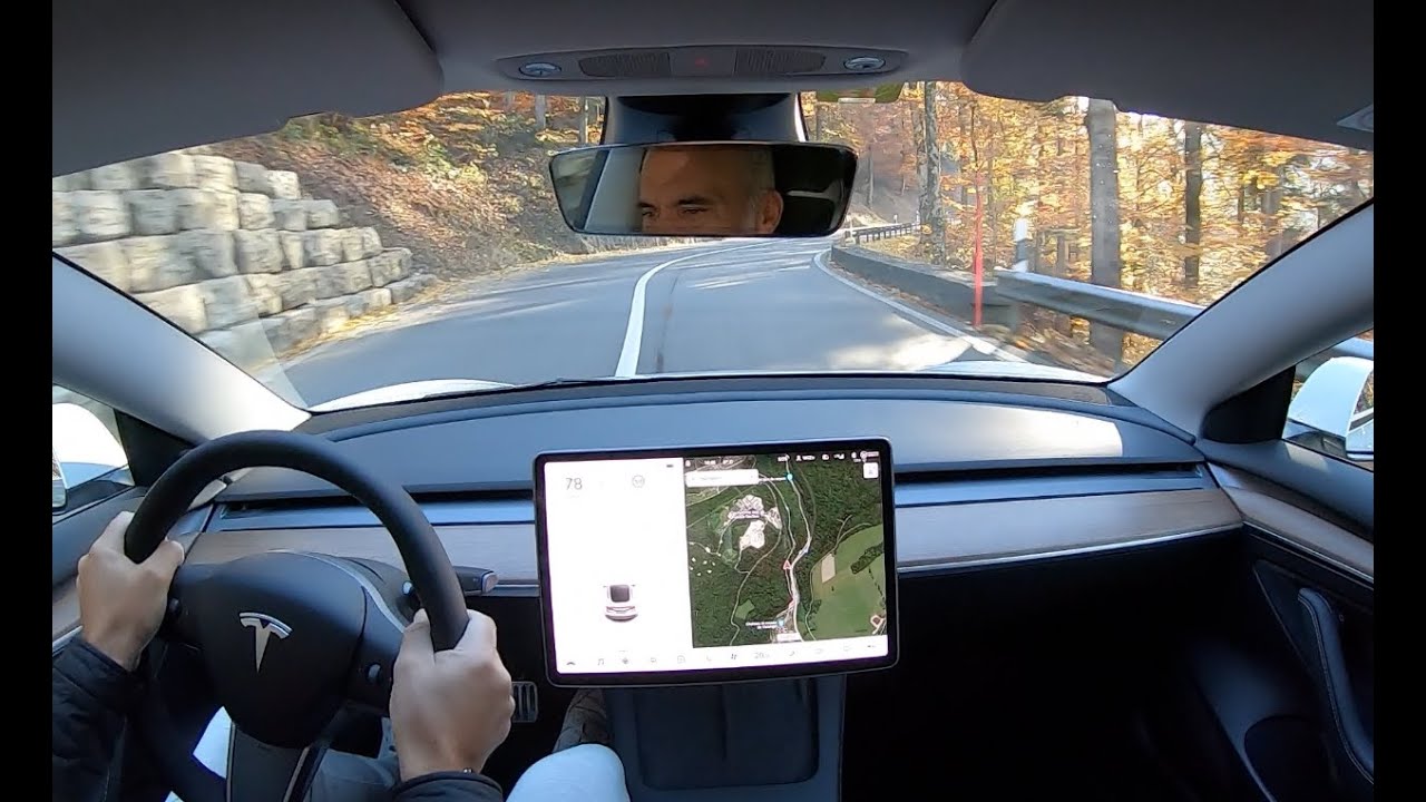 Driving my 2021 Tesla Model 3 Long Range - YouTube