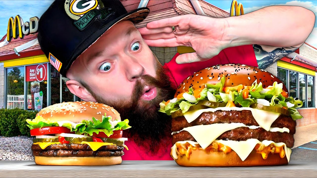 McDonald's NEW Big Arch Burger Blows Away the Competition.. - YouTube