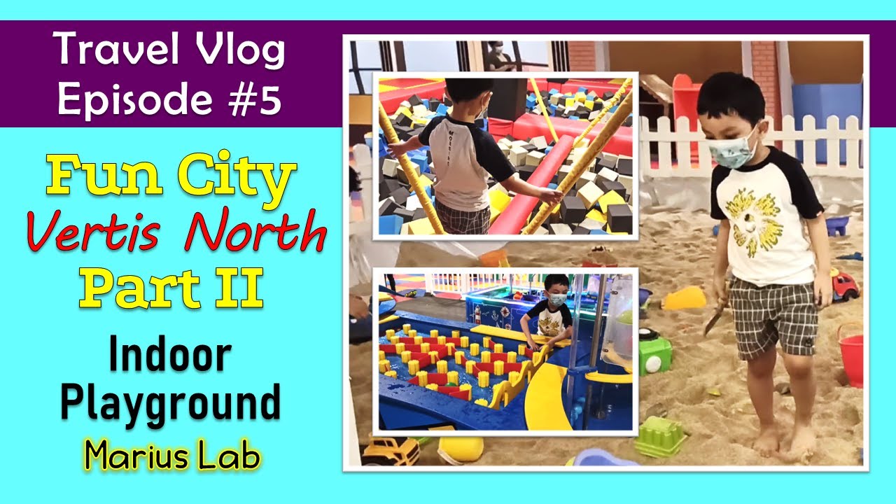 Fun City Vertis North - Complete Indoor Playground Tour - YouTube