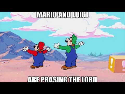 MARIO AND LUIGI BECOME CATHOLIC | Catholic Mario | Know Your Meme
