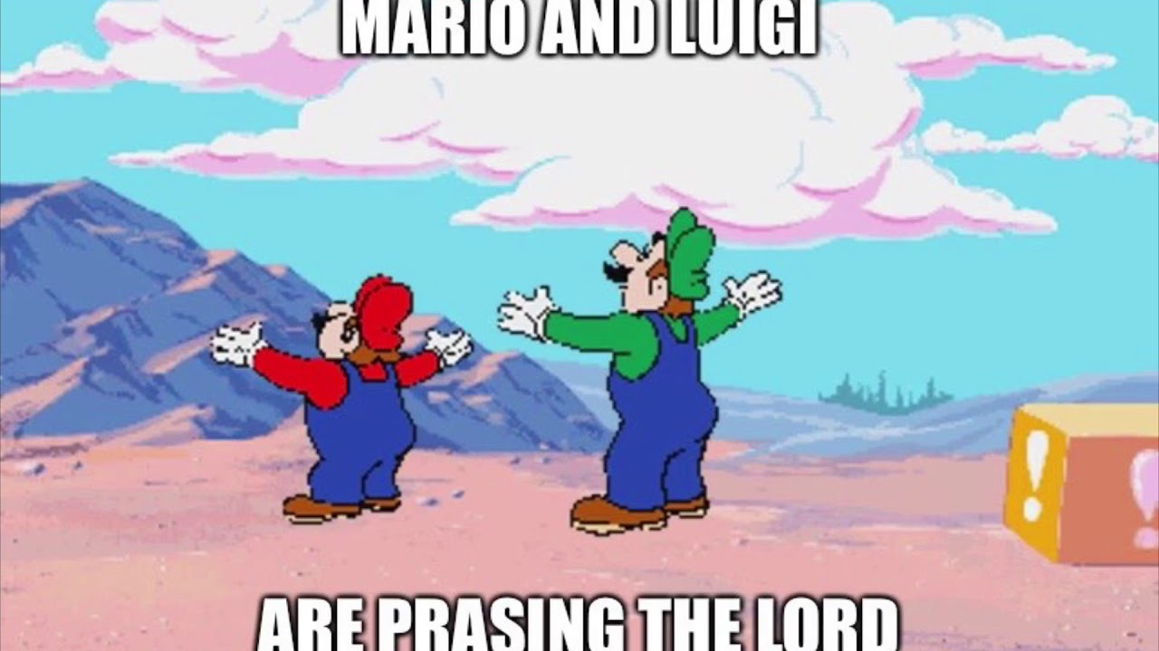 MARIO AND LUIGI BECOME CATHOLIC - YouTube