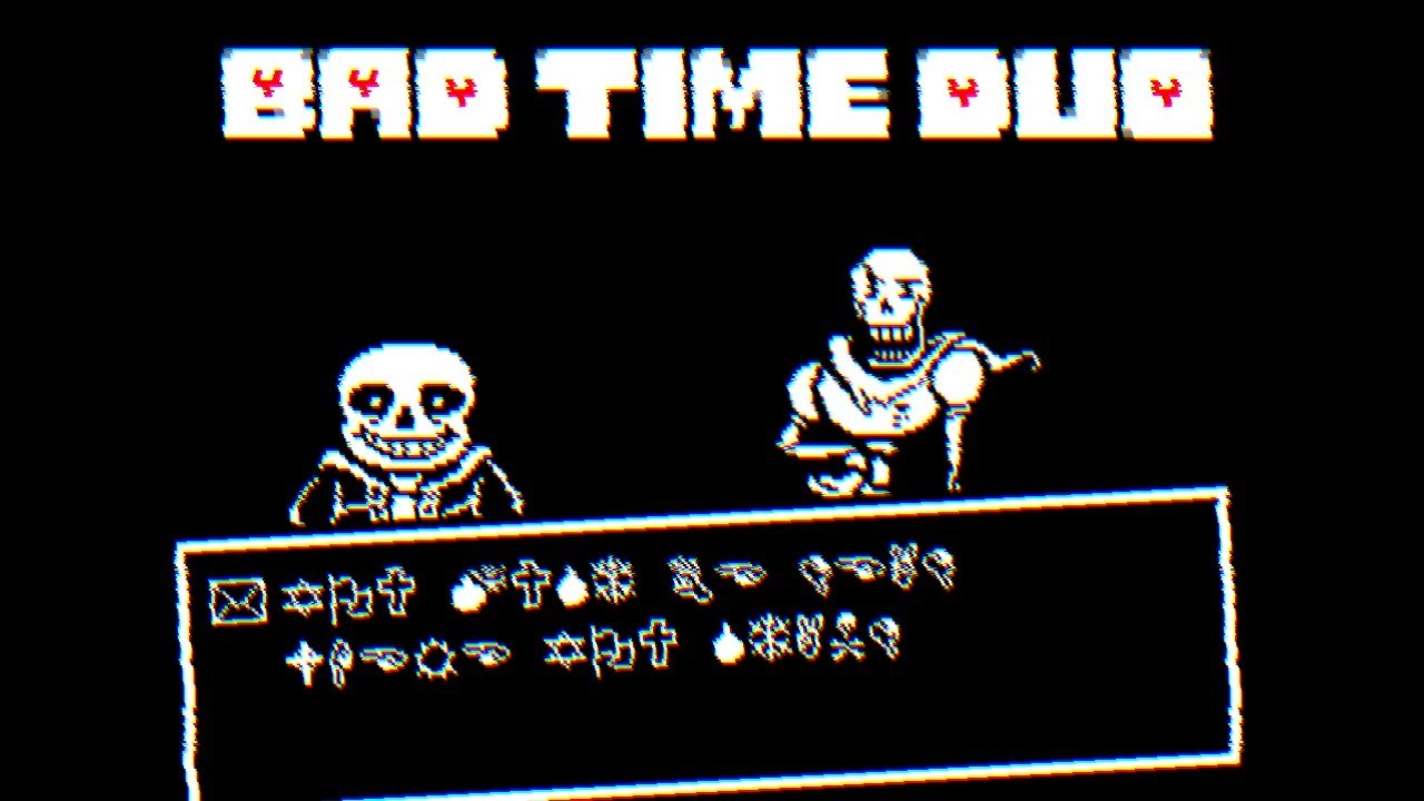 Undertale: Bad Time Duo (by me) - YouTube