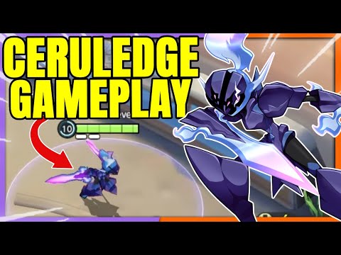 CERULEDGE looks AMAZING Full Gameplay Leak | Pokemon Unite - YouTube