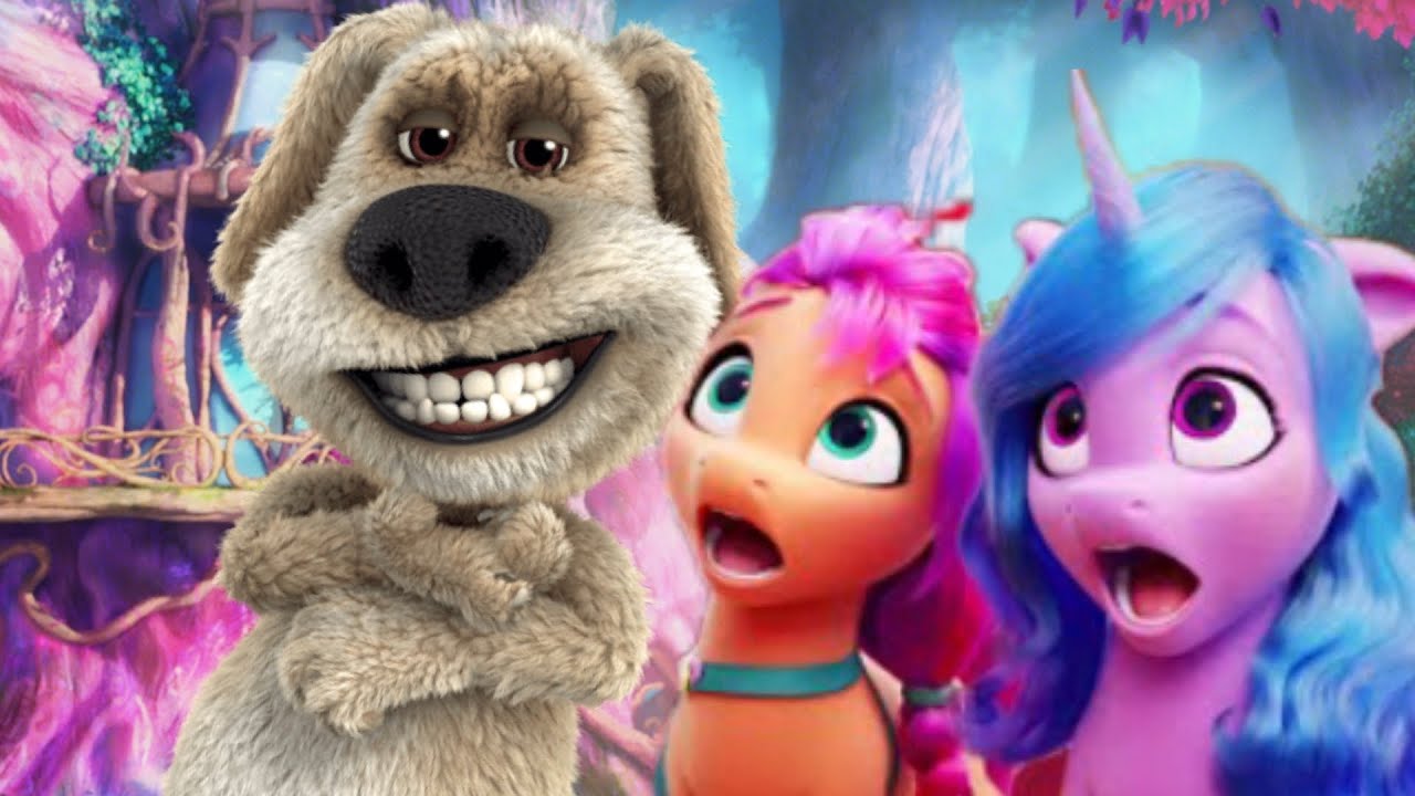 talking ben meets my little pony - YouTube