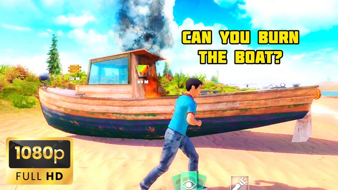 BUG? THE ONLY ONE BURNED BOAT | OFF THE ROAD HD OPEN WORLD DRIVING GAME ...
