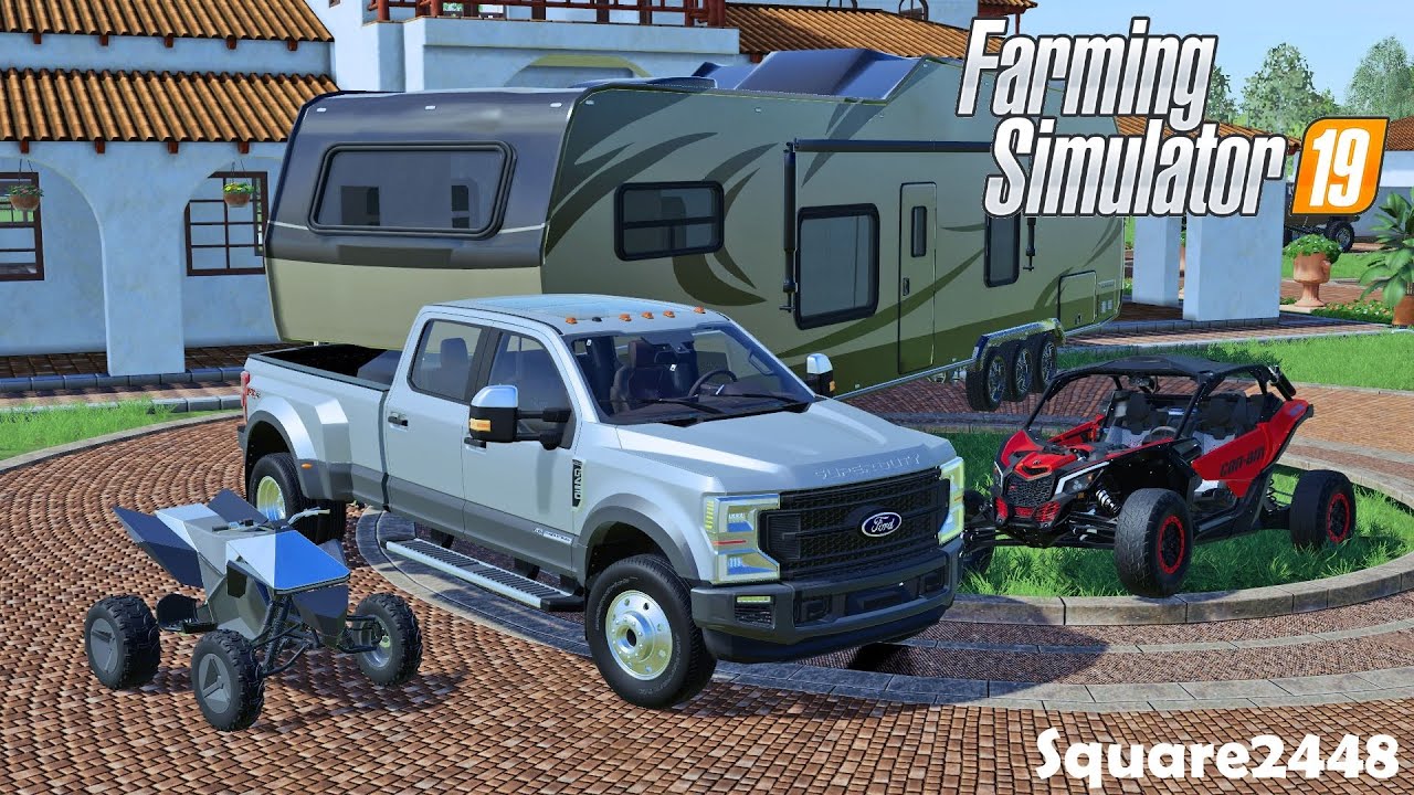 MILLIONAIRE CAMPING IN CANADA | $100,000 FORD KING RANCH | Toy Hauler ...