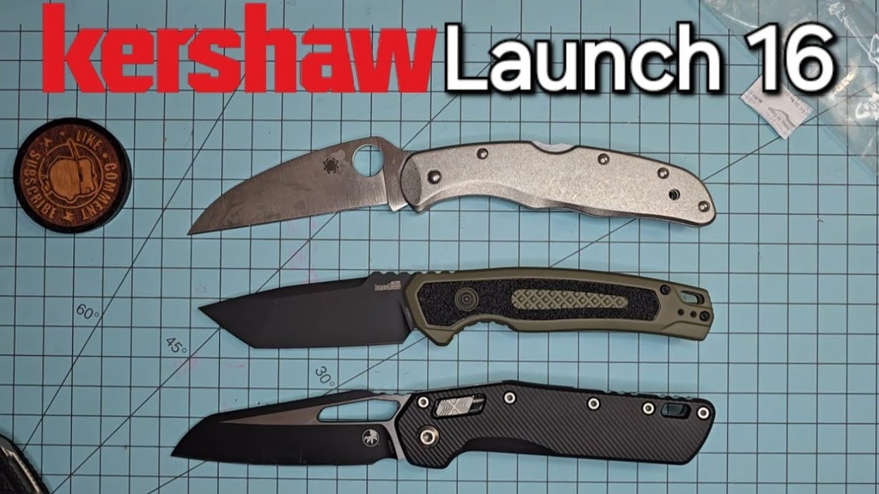 Kershaw Launch 16 Unboxing and First Impressions - YouTube